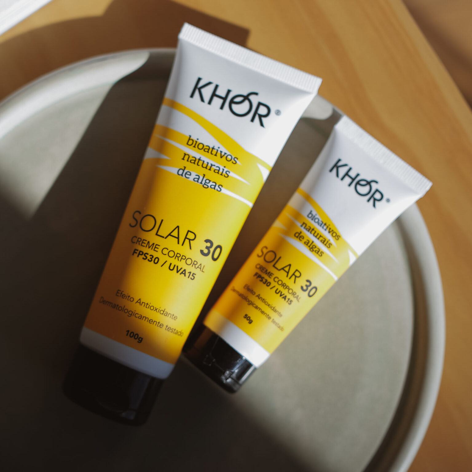 Solar e Pós-Sol - Khor Cosmetics